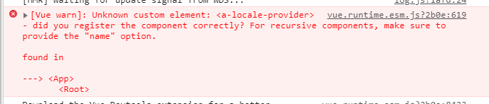 How to use LocaleProvider in vuejs with typecript project? · Issue #1065 · vueComponent/ant ...