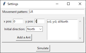 GitHub - pizzmash/lant: ラングトンの蟻を眺めよう！