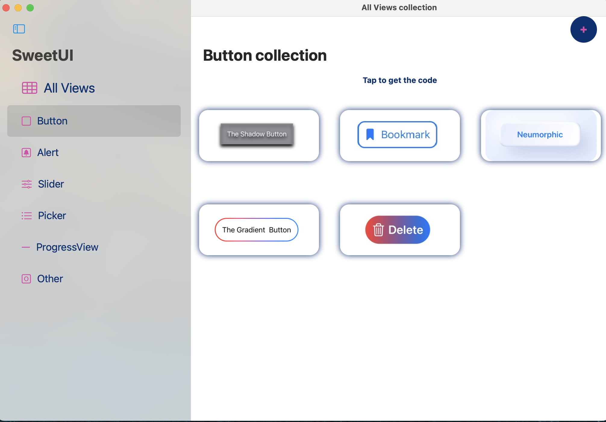GitHub - Hquart/SweetUI: Apple Developer Academy Project / SwiftUI Code snippets sharing