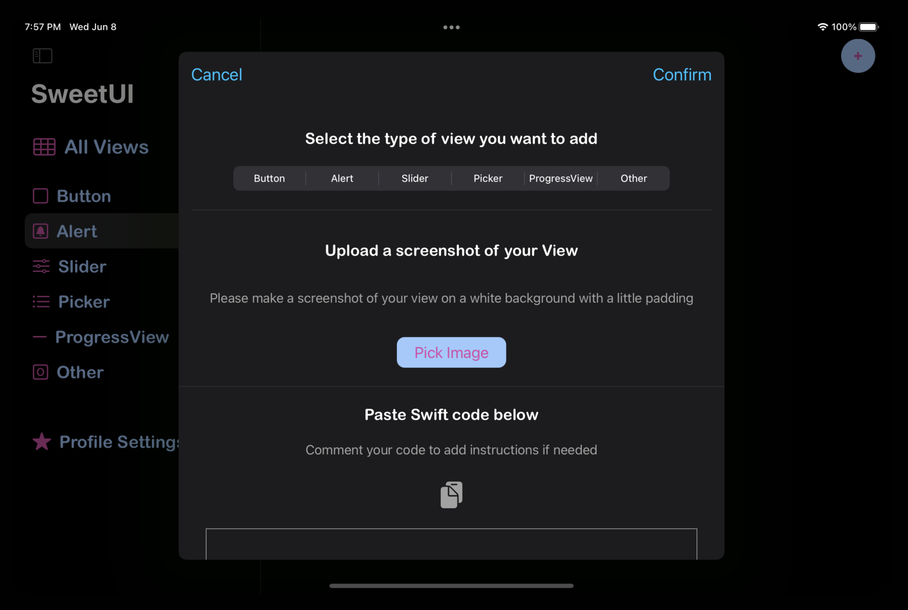 GitHub - Hquart/SweetUI: Apple Developer Academy Project / SwiftUI Code snippets sharing