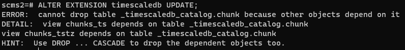 Dropping Hypertable With Compressed Chunks Should Not Require Cascade