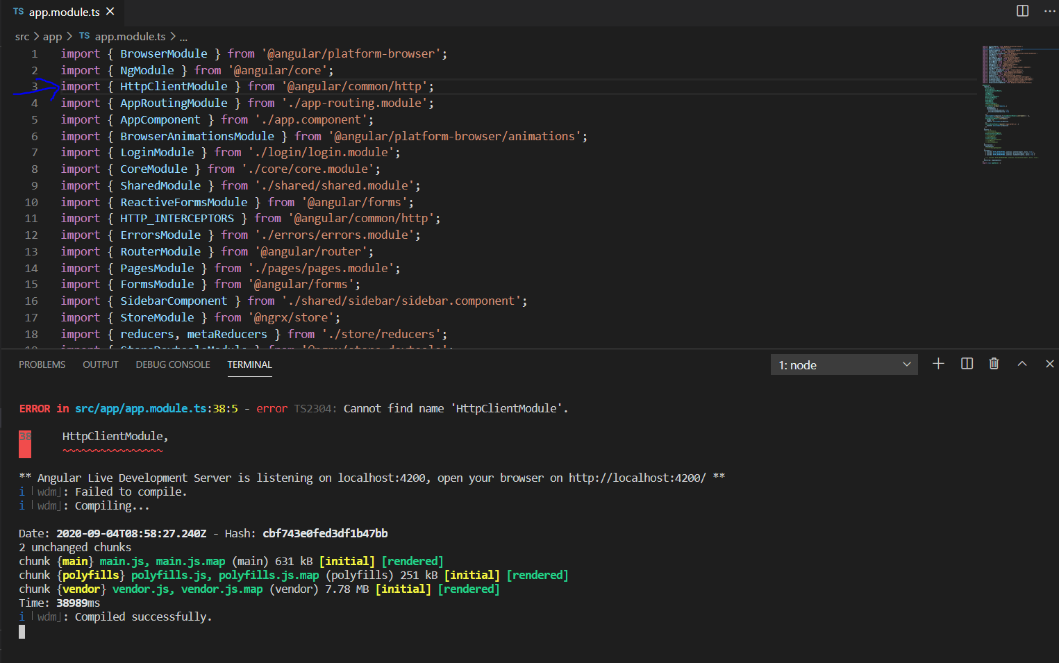 Launching the application · Issue #21 · OwenKelvin/Angular-School-Management-System · GitHub