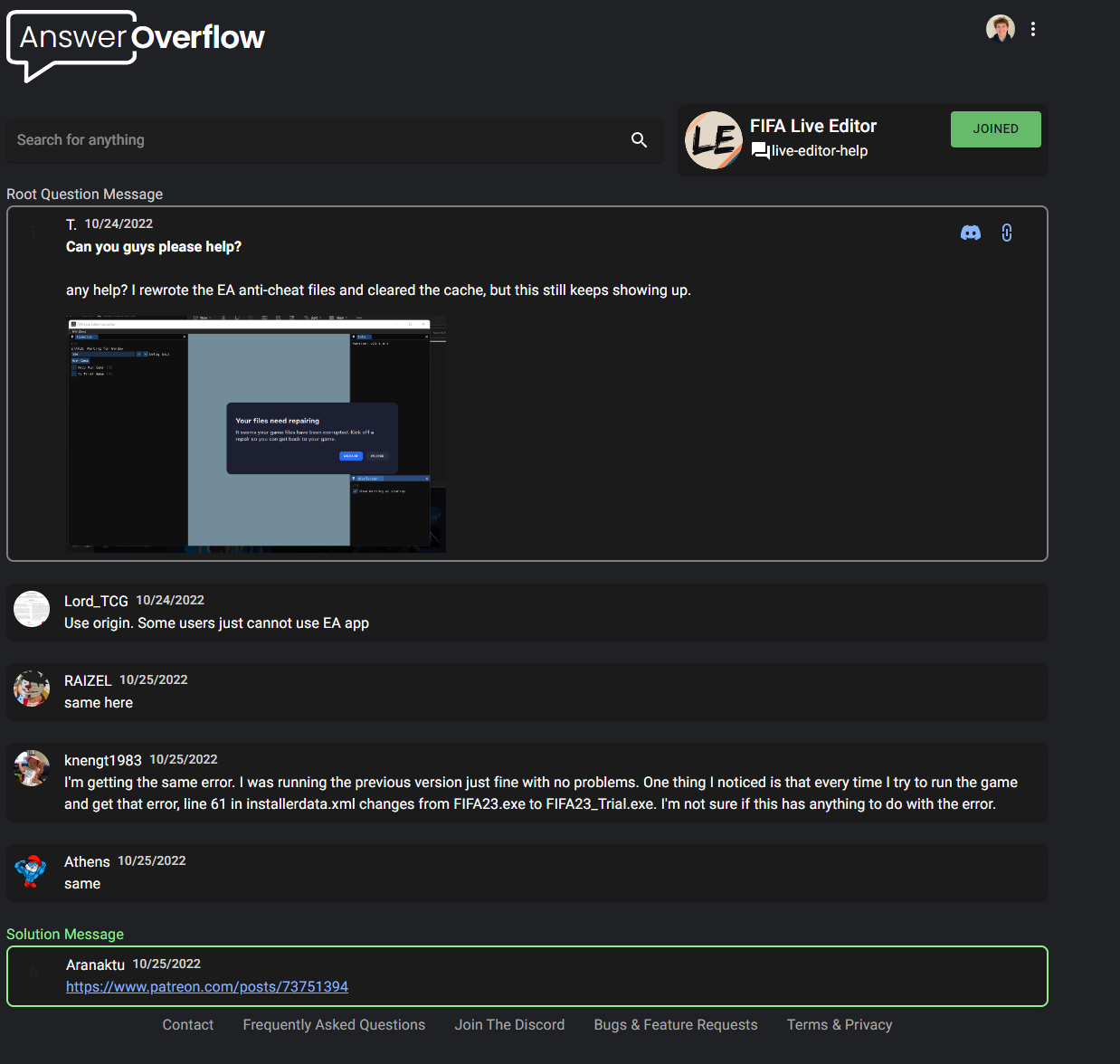 Message Result Page (/m/[id]) · Issue #73 · AnswerOverflow/AnswerOverflow · GitHub