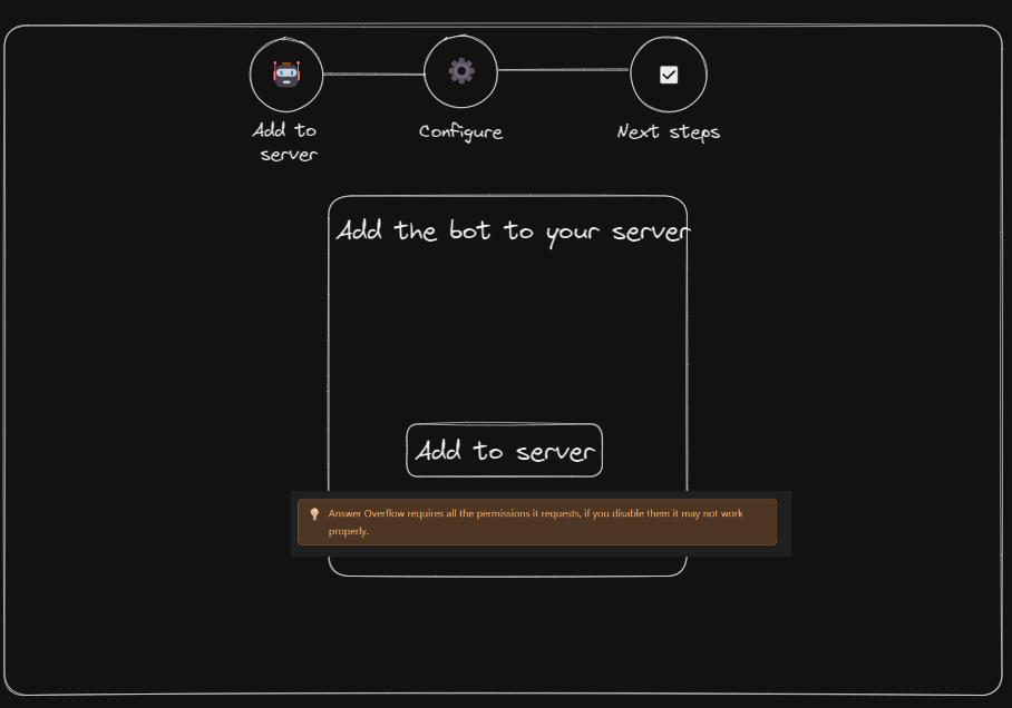 [web] Improve Onboarding Flow · Issue 315 · Answeroverflow Answeroverflow · Github