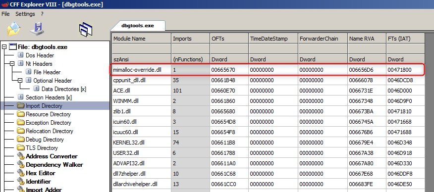 Application Which Uses Many Dlls Crashes When Using Mimalloc Under Windows · Issue 170