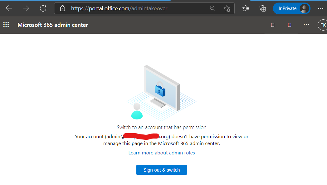 Internal Admin takeover seems no longer works · Issue #80853 ...