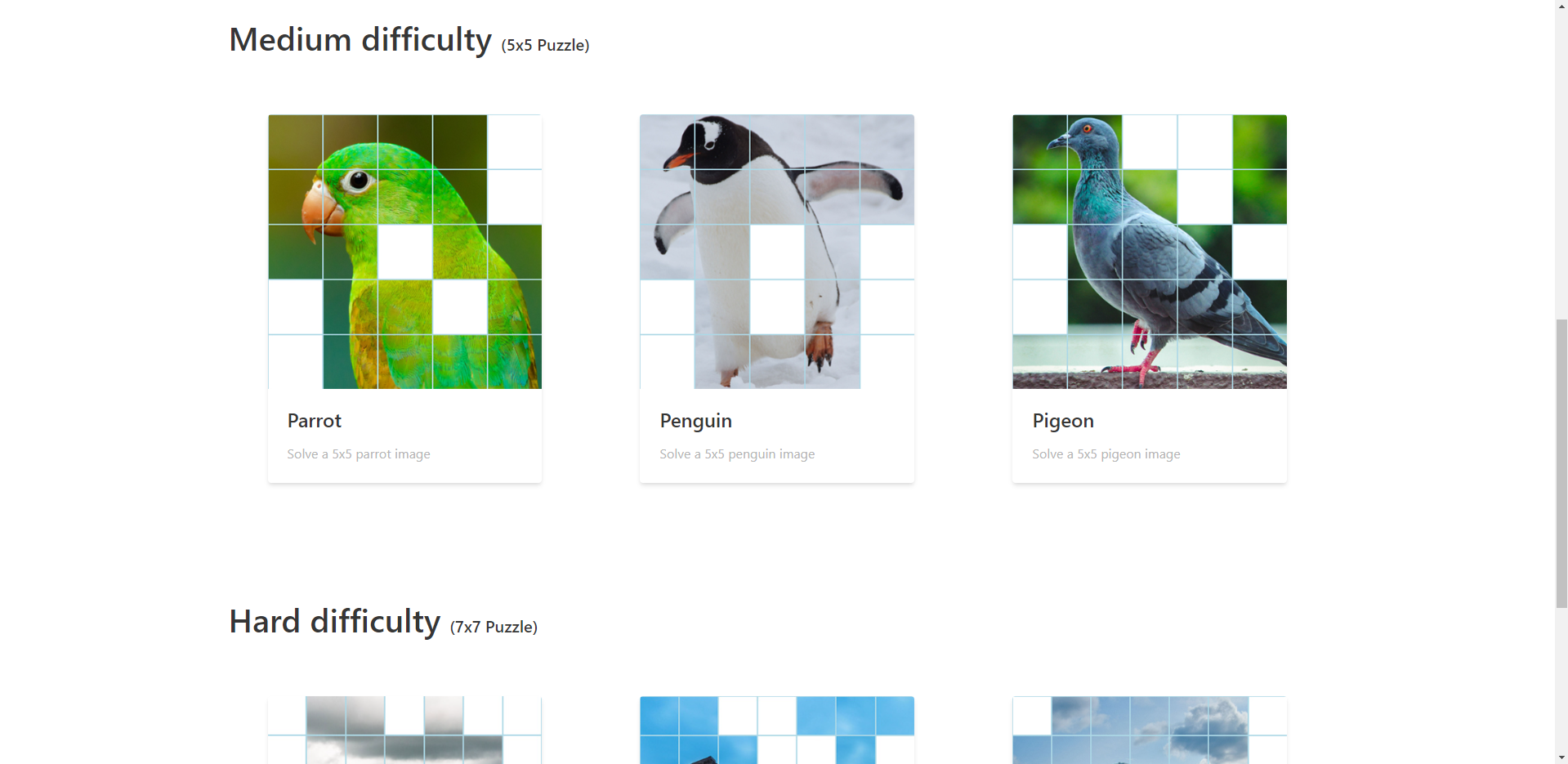 GitHub - bennygdev/WebPuzzleGame: Simple web puzzle game using vanilla ...