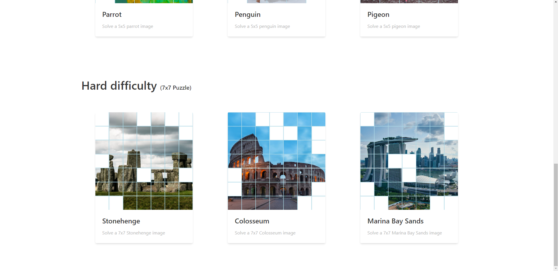 GitHub - bennygdev/WebPuzzleGame: Simple web puzzle game using vanilla ...