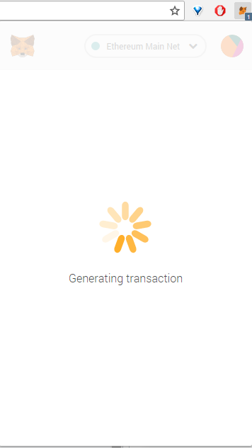 "Generating transaction" load screen. · Issue #4230 · MetaMask/metamask ...