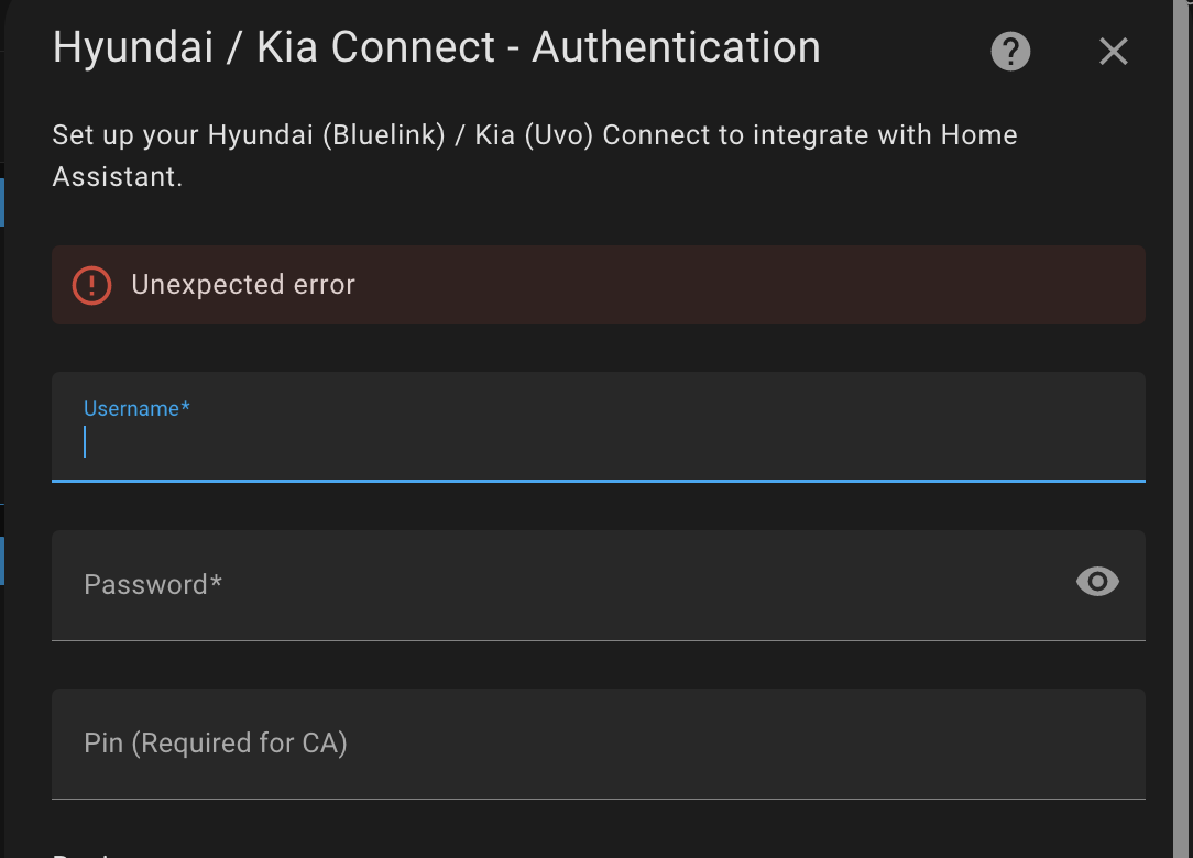 Can't Install Integration · Issue #602 · Hyundai-Kia-Connect/kia_uvo · GitHub