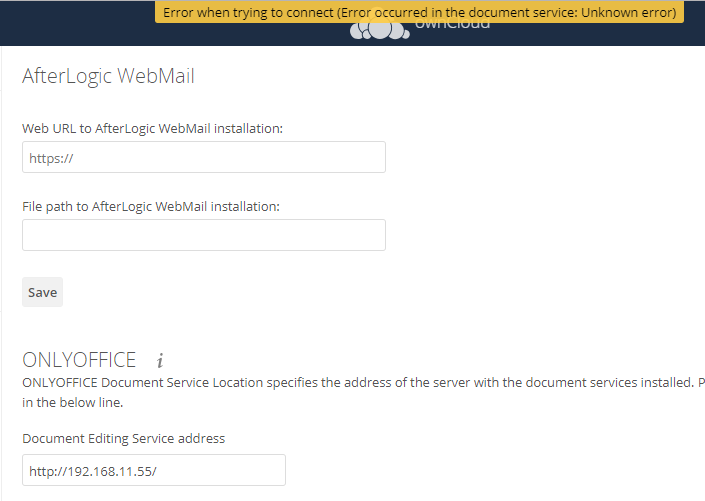 Document Server Connection Issue · Issue #295 · ONLYOFFICE ...