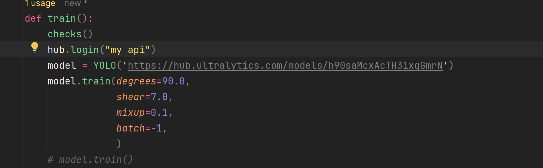 How to pass training hyps as input to HUB model? · Issue #218 ...