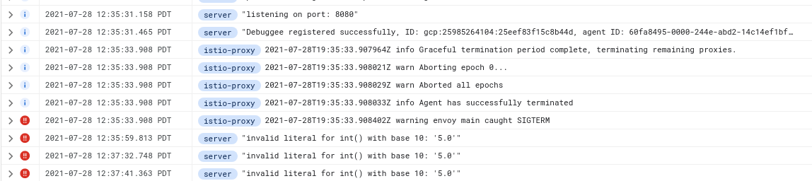 Rename containers · Issue #815 · GoogleCloudPlatform/cloud-ops-sandbox · GitHub