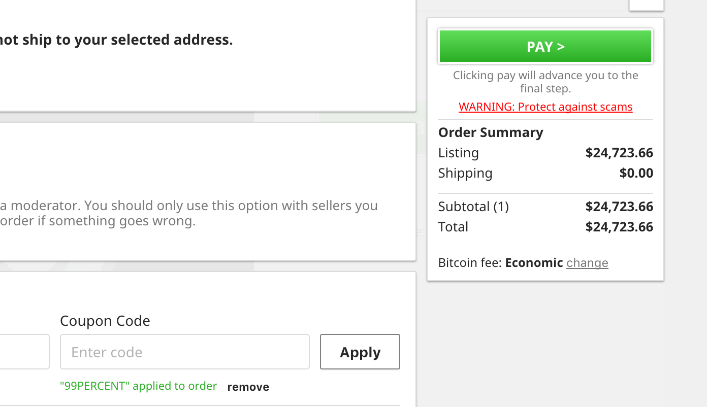 Buying: Coupons are not displayed in order summary · Issue #1485 · OpenBazaar/openbazaar-desktop ...