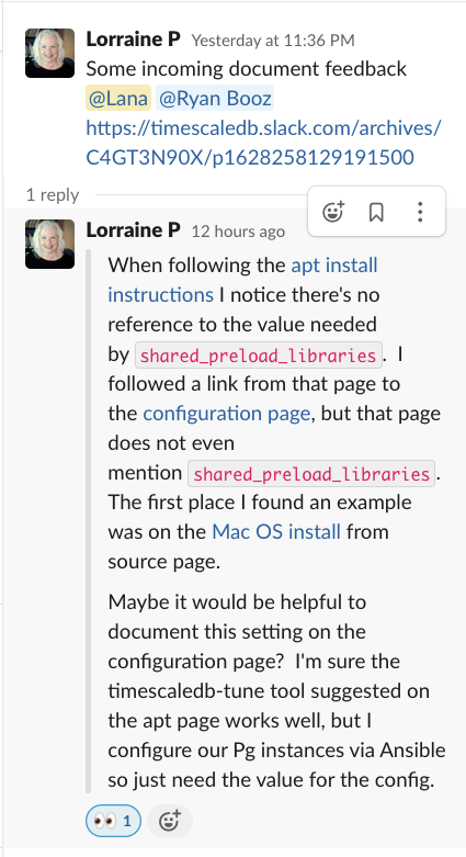[Content Bug] Update APT install instructions to include shared_preload_libraries · Issue #247 ...