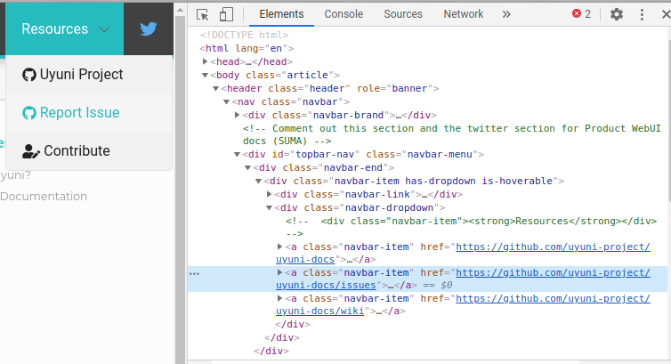 Incorrect Url In Uyuni Theme · Issue 608 · Uyuni Projectuyuni Docs · Github