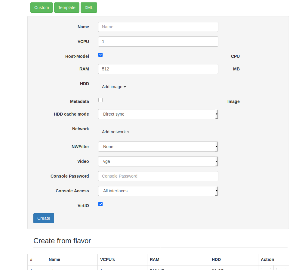 feature request: change color of expanded "create instance" button type · Issue #199 · retspen ...