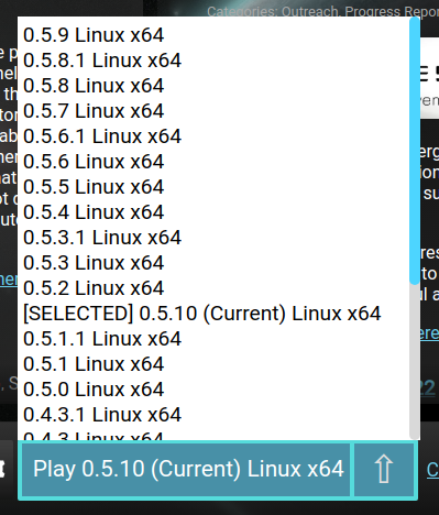 Incorrect version ordering in dropdown · Issue #166 · Revolutionary-Games/Thrive-Launcher · GitHub