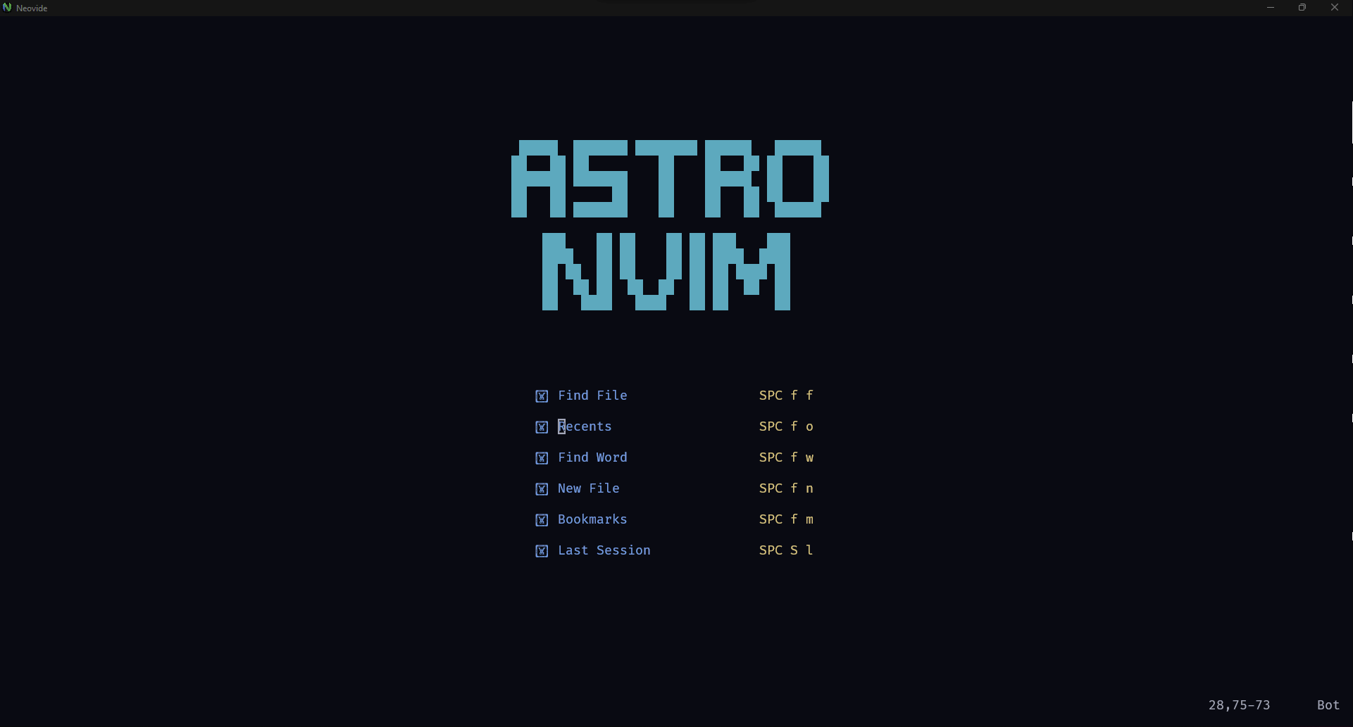 Neovide doesn't show AstroNvim icons correctly · Issue #1430 · neovide/neovide · GitHub
