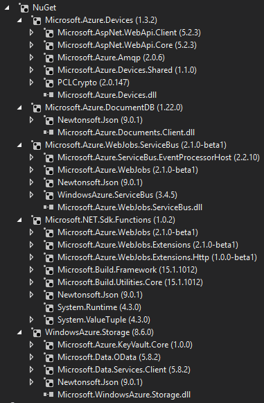 [Visual Studio] Event hub trigger not working with VS2017 functions tooling · Issue #528 · Azure ...