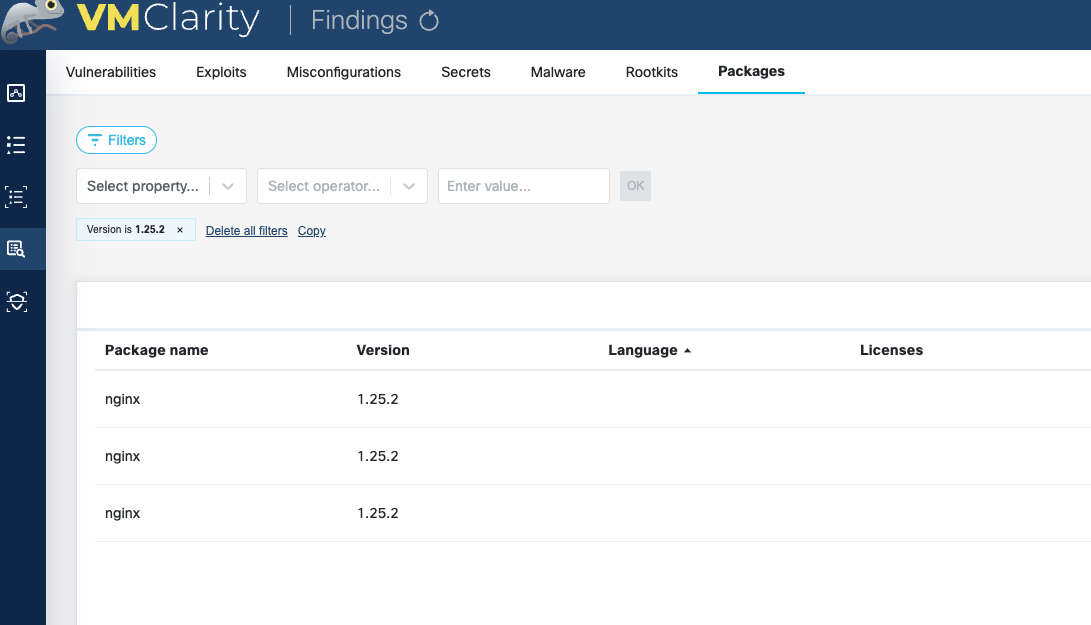 Better empty field value indication · Issue #822 · openclarity/vmclarity · GitHub