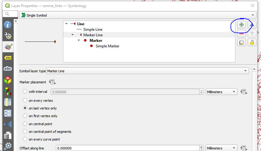 Marker placement options for marker line should be checkboxes · Issue #18433 · qgis/QGIS · GitHub
