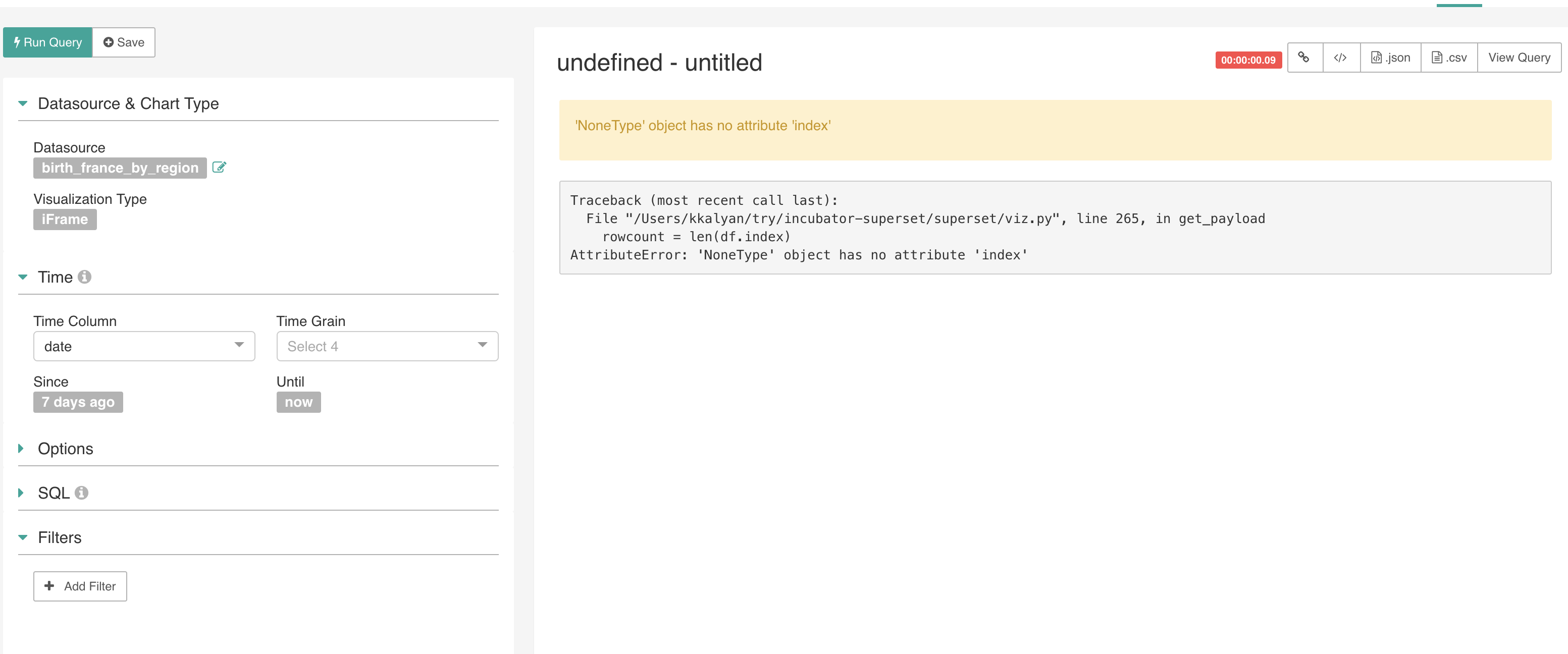 Iframe Visualization Broken · Issue 4080 · Apache Superset · Github