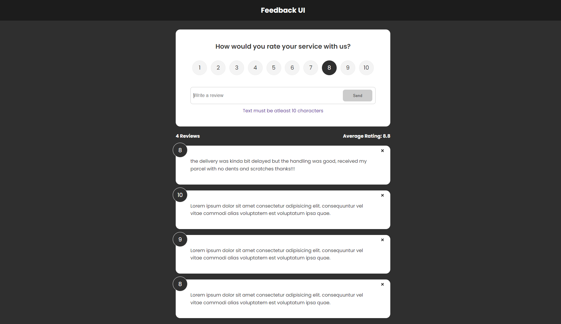 GitHub - JepoySanity/ReactJS-feed-back-app: A feedback UI app made with ...