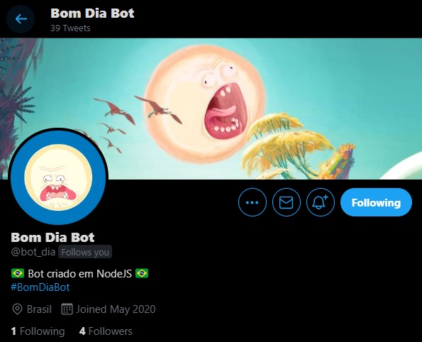 GitHub - ArthurSilvaN/Bot-Twitter: Bot in nojeJS using twitter api