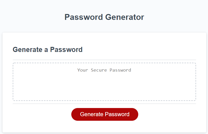 GitHub - FalconView/Password-generator
