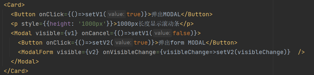🐛[BUG] 弹出一个modal和一个modal form后，滚动条消失 · Issue #2922 · ant-design/pro ...