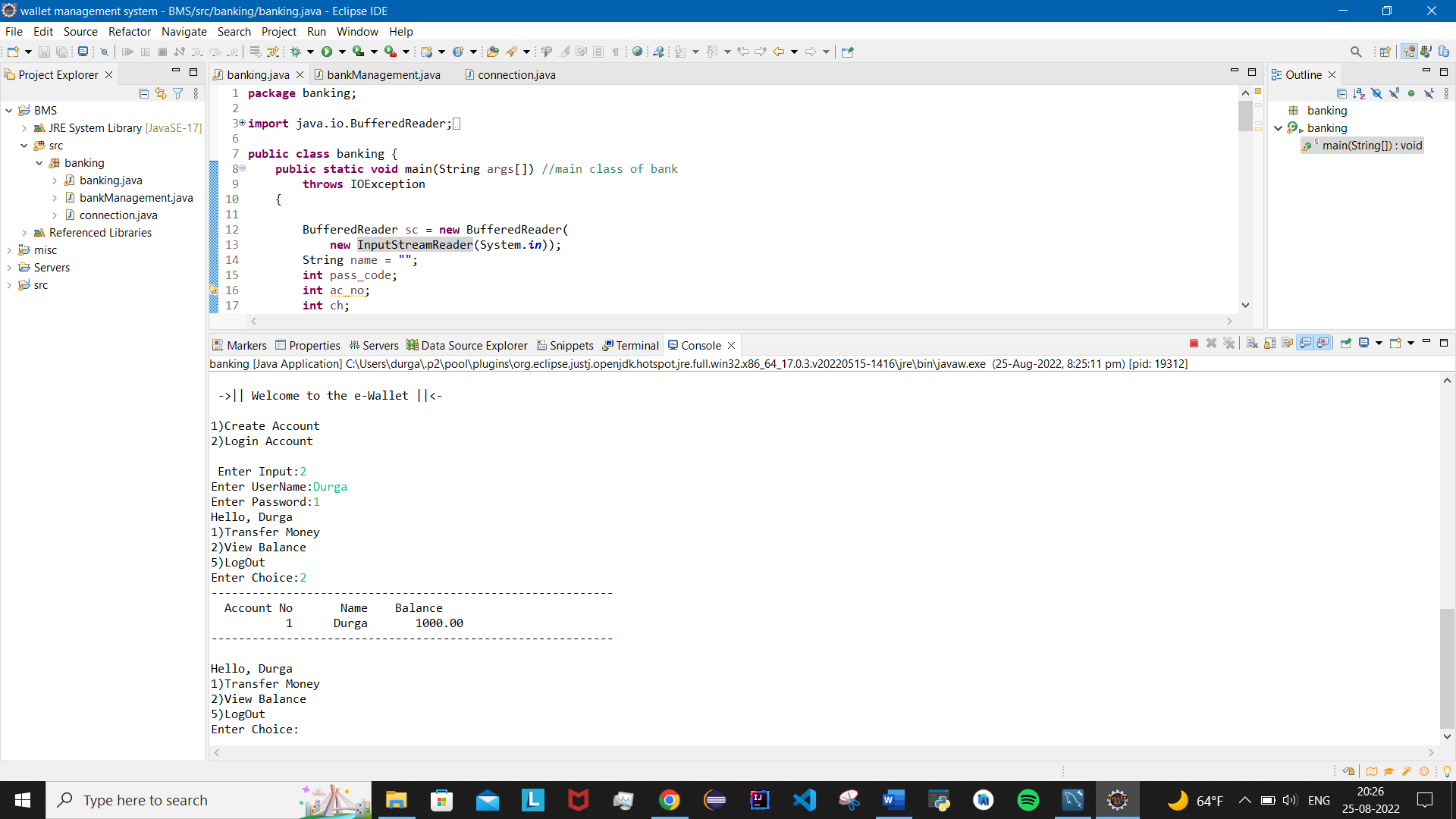 Github Durgas4e Wallet Management Backend Using Java Basic E Wallet