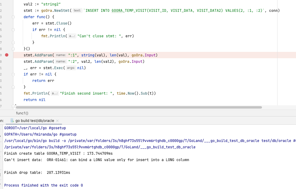 string to long to a CLOB field · Issue #146 · sijms/go-ora · GitHub