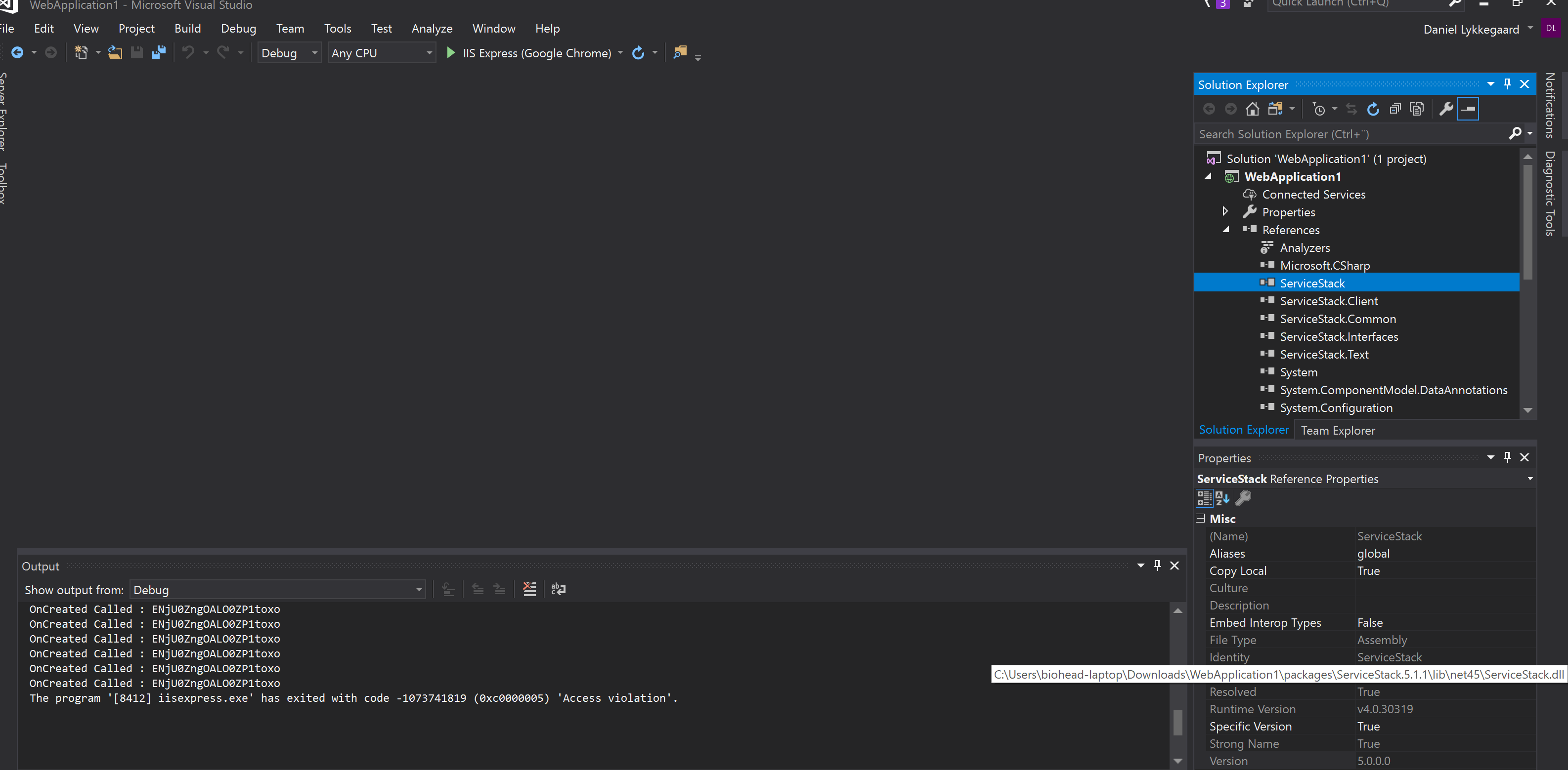 Iis Crash When Using Sse · Issue 616 · Servicestackissues · Github