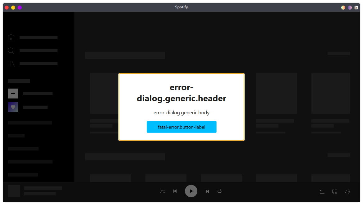 Fluent Theme Error on Spotify startup · Issue #549 · spicetify/spicetify-themes · GitHub