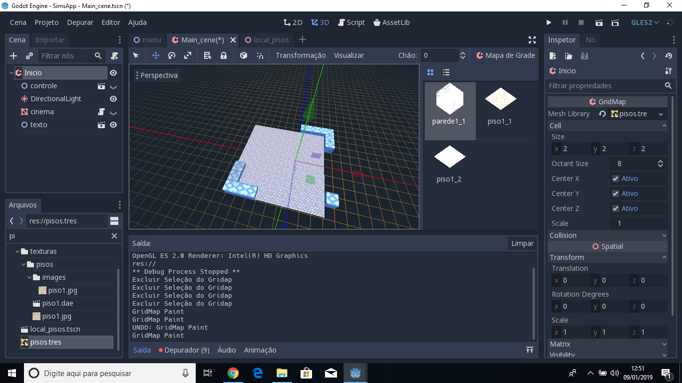Godot_v3.1-beta1_win64 - error in position objects GridMap using Mesh Library · Issue #24867 ...
