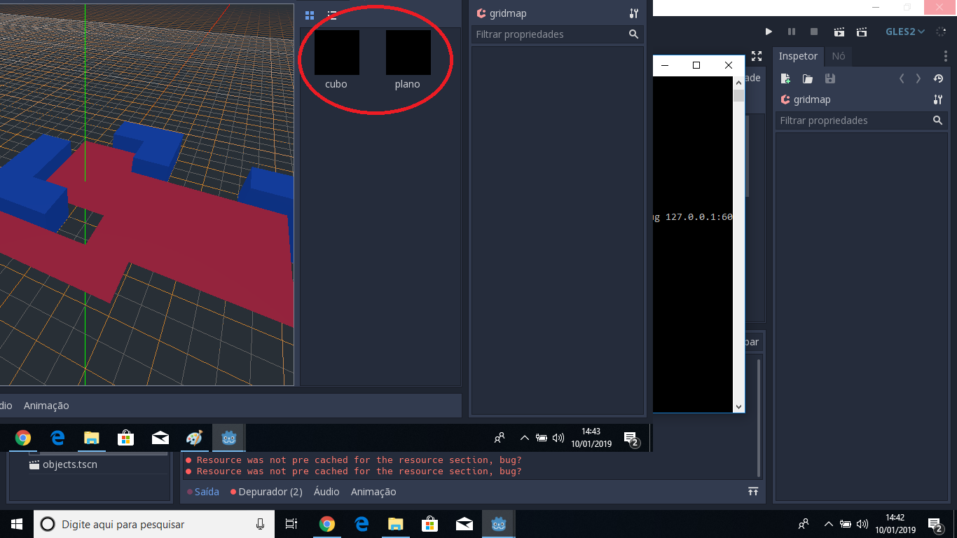 Godotv31 Beta1win64 Error In Position Objects Gridmap Using Mesh Library · Issue 24867