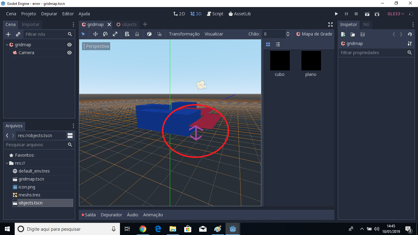 Godot_v3.1-beta1_win64 - error in position objects GridMap using Mesh Library · Issue #24867 ...