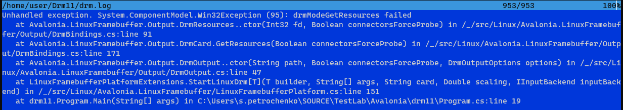 Avalonia 11 0 0 Preview4 Program Don T Start With Drm Argument · Issue 9709 · Avaloniaui