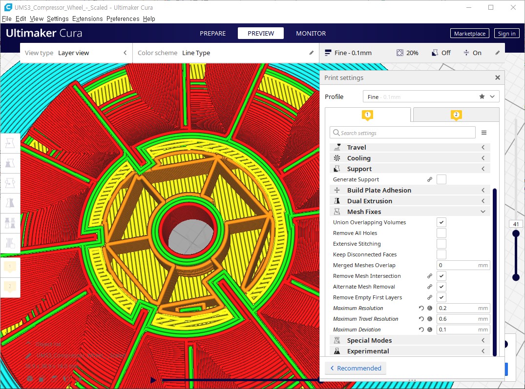 Something strange hole at wall · Issue #1329 · Ultimaker/CuraEngine · GitHub