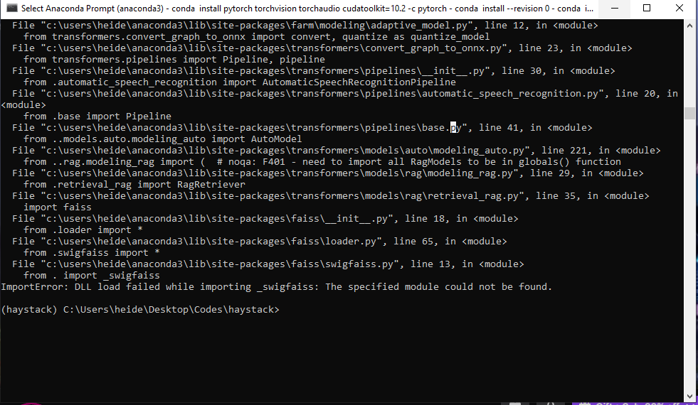 Haystack api: Worker with pid 101 was terminated due to signal 4 ...