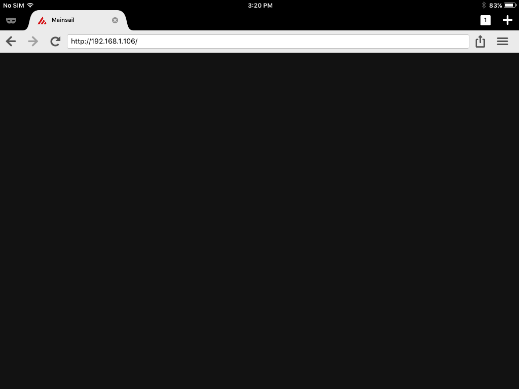 Blank Page On IOS 9 3 6 iPad Mini V1 Issue 365 Mainsail crew