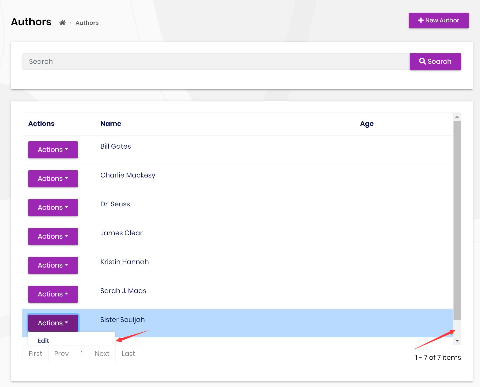 Abp Suite Generated Datatable Row Action Menu Problem · Issue #7929 · abpframework/abp · GitHub
