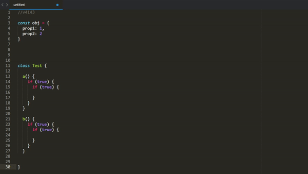 Not possible to apply different fold levels in sequence in latest ...