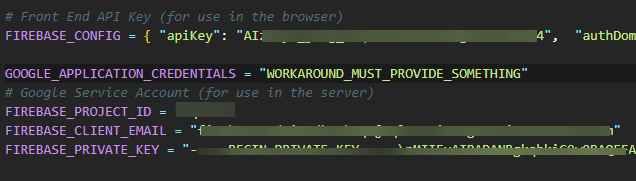 Configure admin service account from environment variable · Issue #1297 · vuejs/vuefire · GitHub