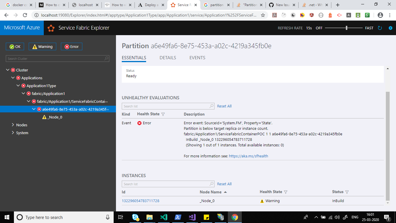 Partition is below target replica or instance count · Issue #490 · microsoft/service-fabric · GitHub