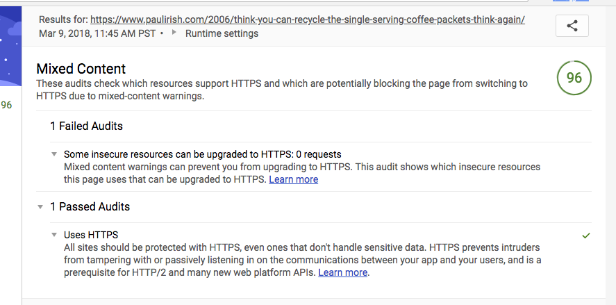 mixed-content/https audits missing a insecure requests · Issue #4722 · GoogleChrome/lighthouse ...