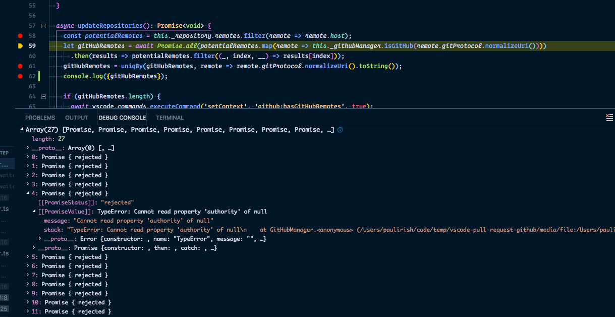The Github Pull Request Treeview Never Appears · Issue 395 · Microsoft Vscode Pull Request
