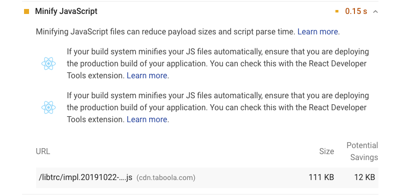 Duplicated stack packs · Issue #9881 · GoogleChrome/lighthouse · GitHub