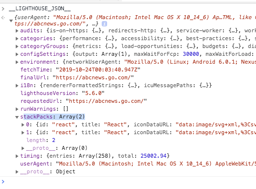 Duplicated stack packs · Issue #9881 · GoogleChrome/lighthouse · GitHub